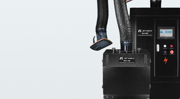 BT Weld Fume Extraction MIG Torch 250A · BT Weld